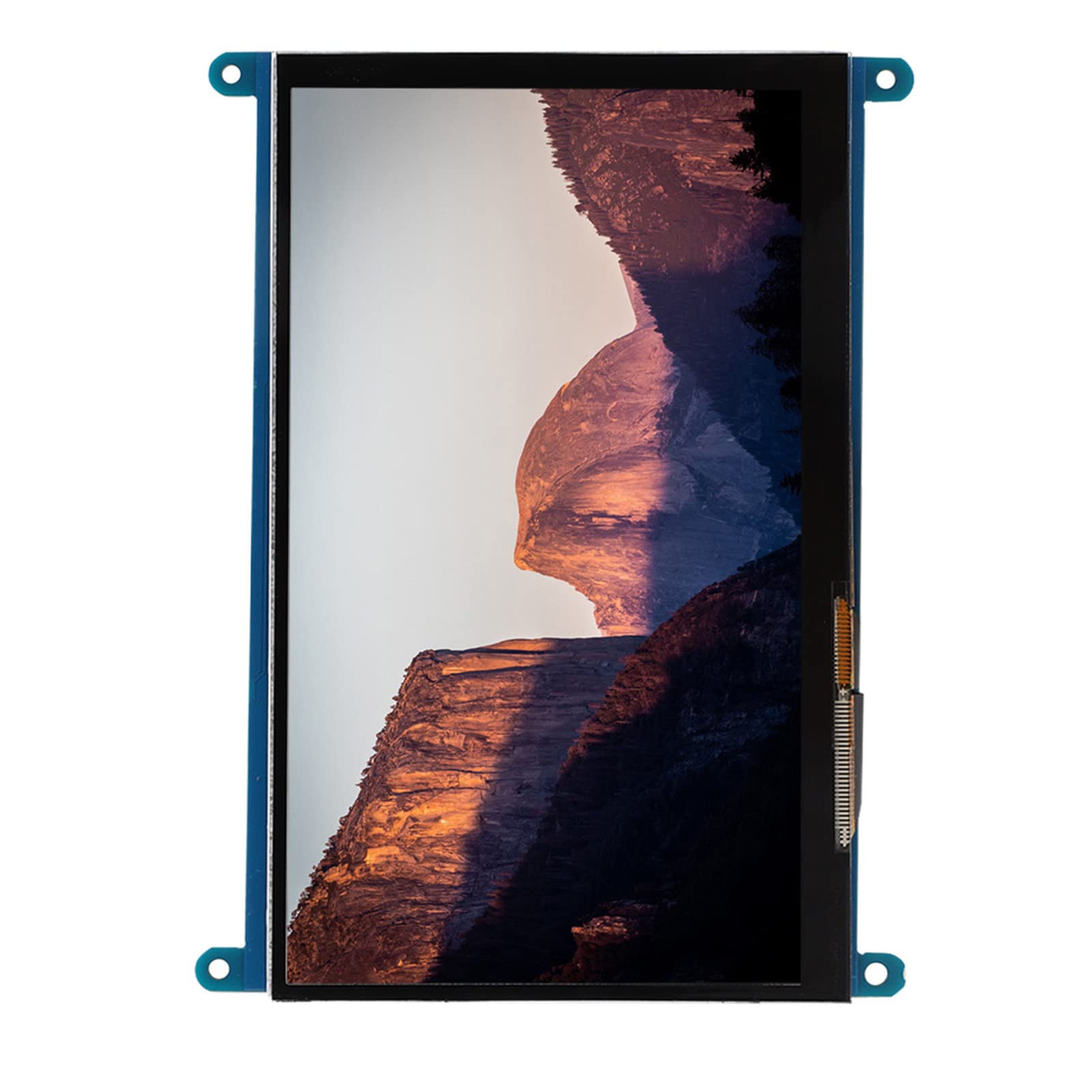 VBESTLIFE 7 Inch Capacitive, LCD HDMI 1024x600 Ultra HD Display for, Screen Display HDMI Monitor System Support Win7/Win8/Win10 5 Touch