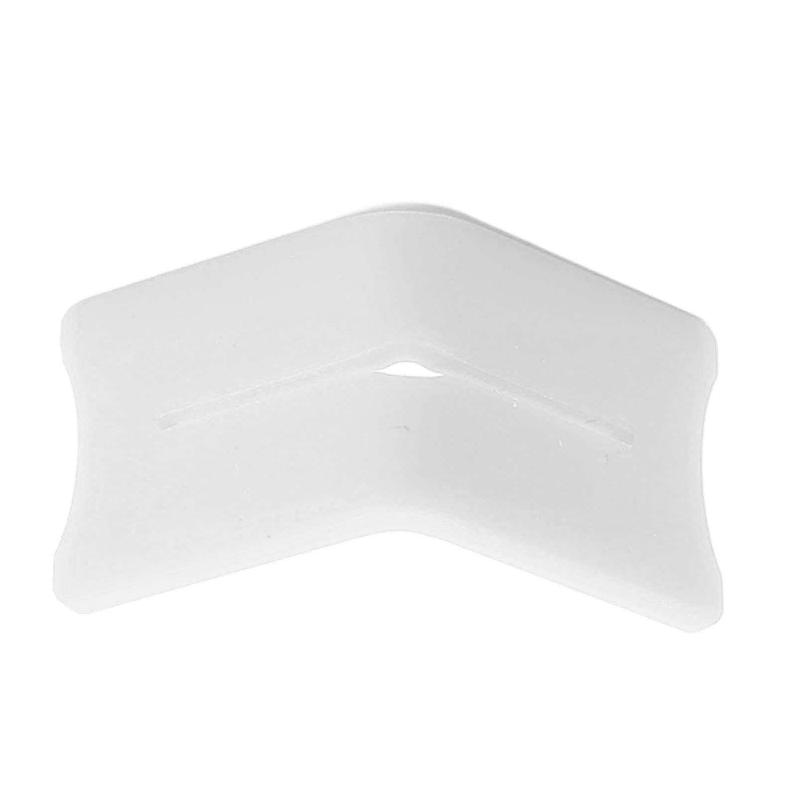Photo Holder, High Durability Acrylic Photo Holder Decorative Reusable V Shape Stable for Dorm (White)