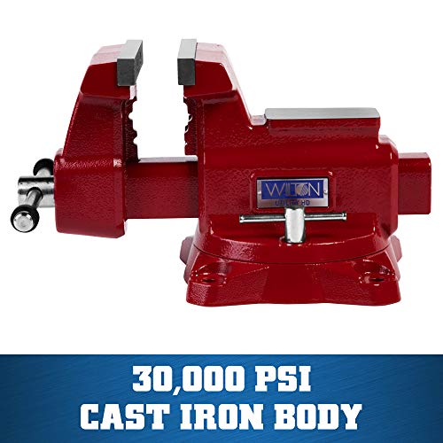 Wilton 656UHD Utility HD Bench Vise, 6-1/2" Jaw Width, 6-1/4" Jaw Opening (28815)