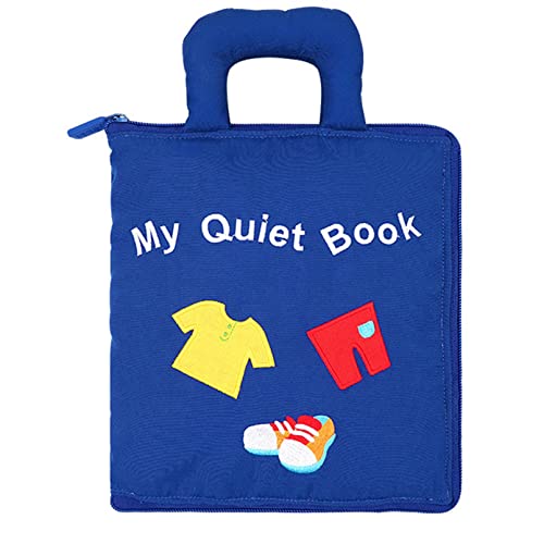 SinoArts Life Knowledge Pop-Up Book Toys, Montessori Early Education Educational Toys, Polyester Fiber Material, Suitable for 1~3 Years Old