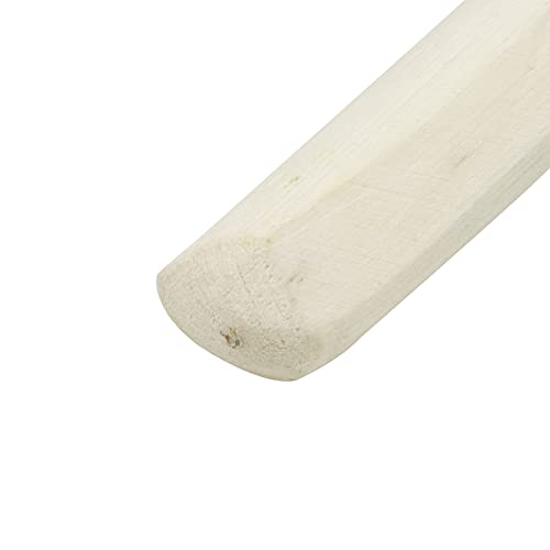 Tsnamay 2Pcs Real Wood Tree Branch Wall Hook, Farmhouse Rustic Decorative Wooden Without Bark Trunk Thickness 1cm-2cm with Screw