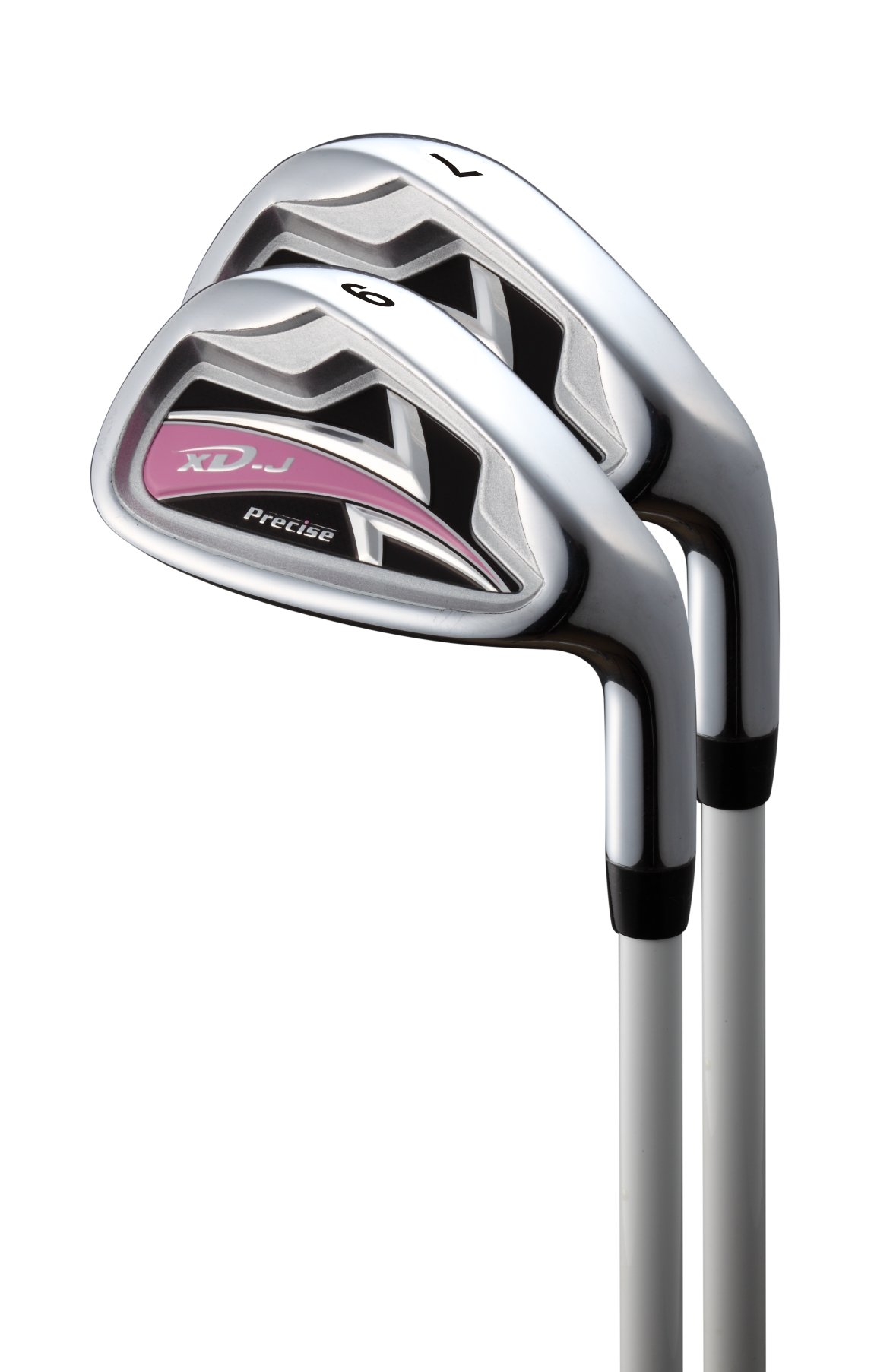 Left Handed Pink Junior Golf Club Set for Age 6 to 8