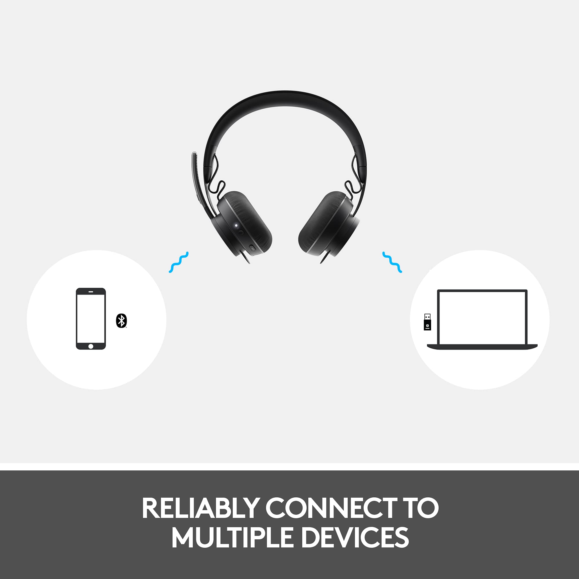 Logitech Zone Wireless Plus Bluetooth Headset