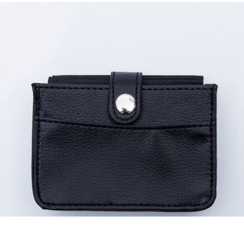 SHZBCDN Large Capacity Mini Card Wallet Pu Leather Pull Out Credit Card Case Driver License Bag Men ID Bank Card Holders