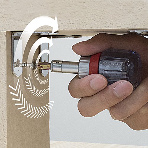 Vessel TD-6700W-23 Stubby Ratchet Driver