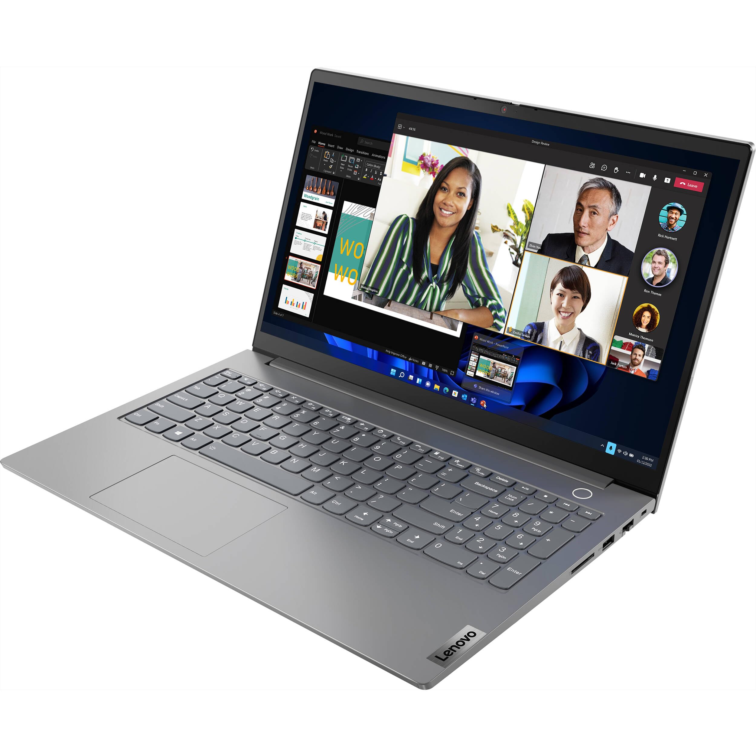 Lenovo ThinkBook 15 G4 15.6" Touchscreen FHD Business Laptop Computer, 12th Gen Intel 10-Core i7-1255U, 40GB DDR4 RAM, 4TB PCIe SSD, WiFi 6, Backlit Keyboard, Fingerprint Reader, Windows 11 Pro