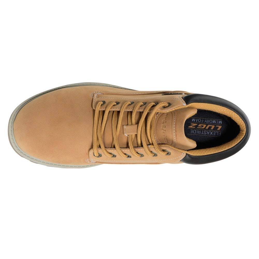 Lugz Men's Empire WR Thermabuck Boot, Golden Wheat/Cream/Bark/Gum, 9 D US