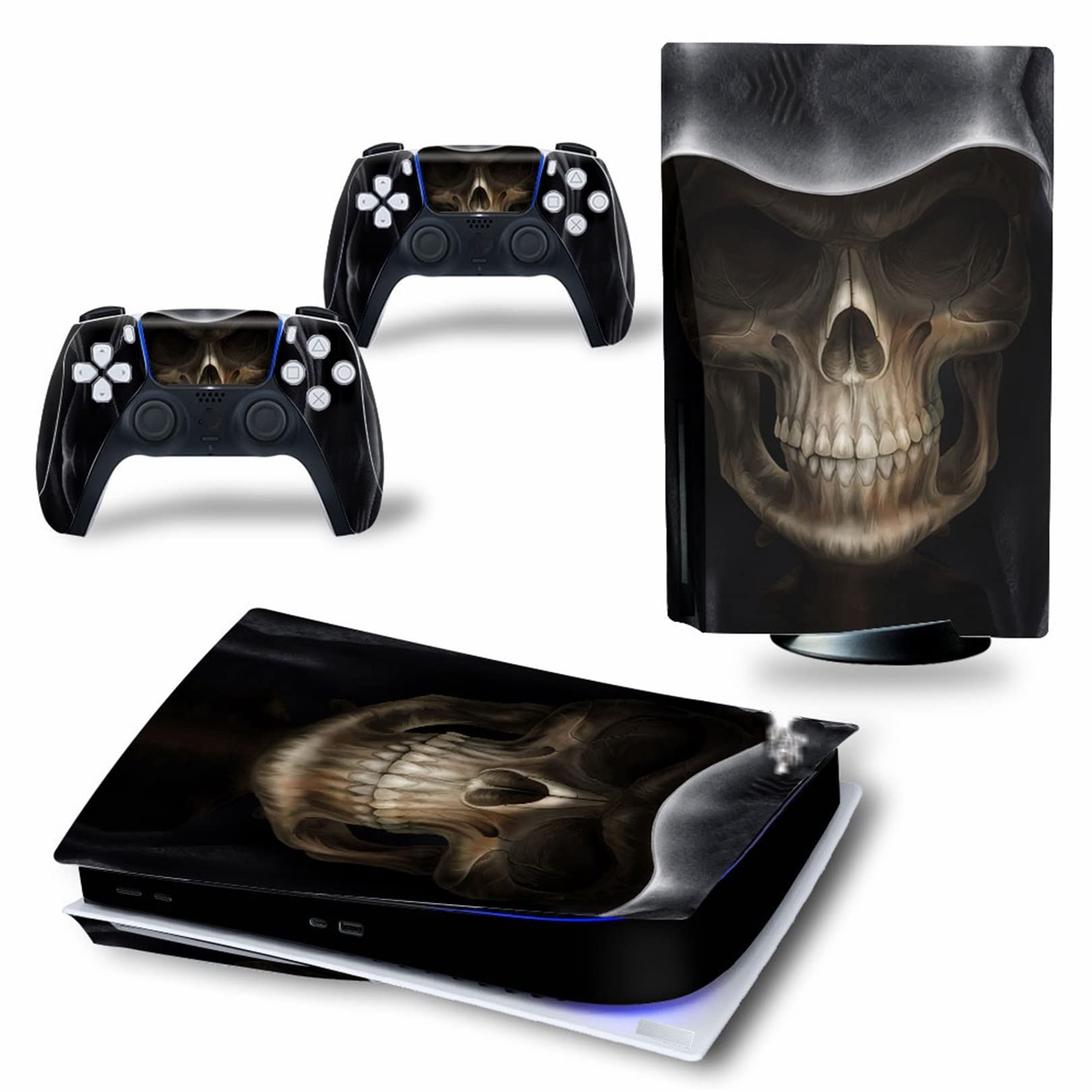 Top factory BUCEN for PS5 Skin Disc Edition & Digital Edition Console and Controller Vinyl Cover Skins Wraps Scratch Resistant, Compatible 29029 Anti Scratch (Size : Digital Edition)
