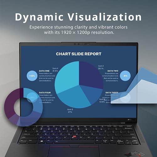 Lenovo Thinkpad X1 Carbon 14.0" WUXGA 60Hz Low Blue Light Touch Business Laptop, Intel Core i7-1270P, 32GB RAM, 2TB PCIe SSD, Intel Iris Xe Graphics, Win11 Pro, Black, 32GB USB Card (Renewed)