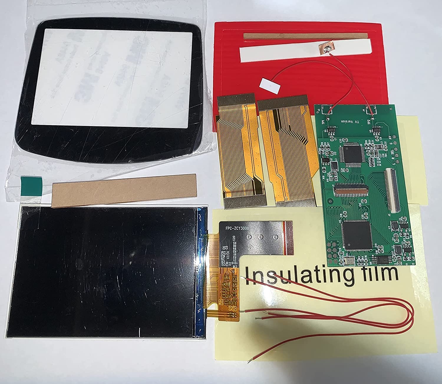 SRPJ GBA Backlit IPS LCD Kit V4 (Clearer Than V3) Japanese Installation Manual [432465-1]