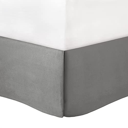 Madison Park Essentials Serenity Bed in a Bag Comforter Set, Medallion Damask Design, All Season Bedding with Cotton Sheet Set, Bedskirt, Queen(90"x90"), Taupe 9 Piece