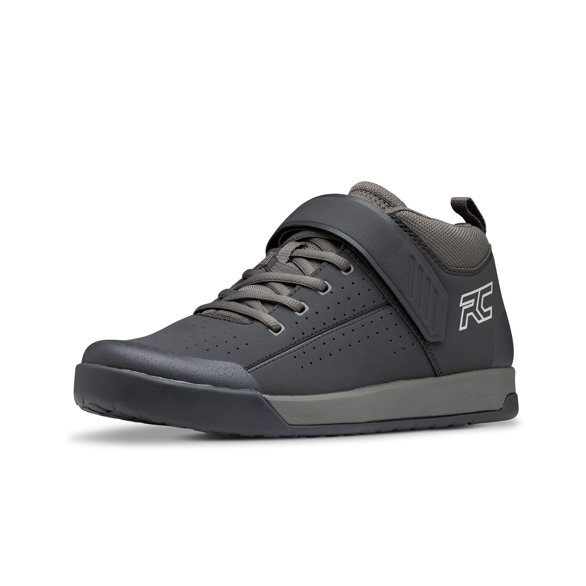 Ride Concepts Men's Wildcat Bike Shoe Black/Charcoal, 7 M US