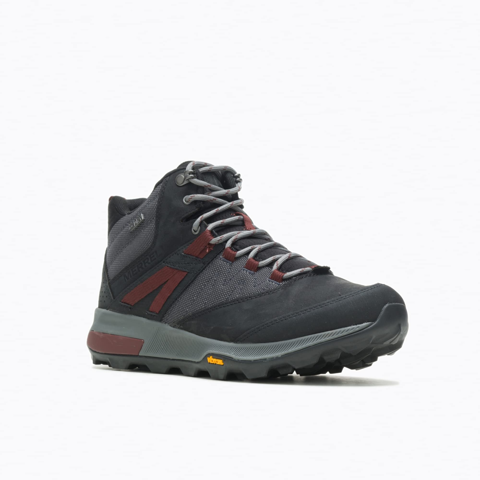Merrell mens Zion Mid Wp Hiking Boot, Black, 11.5 US