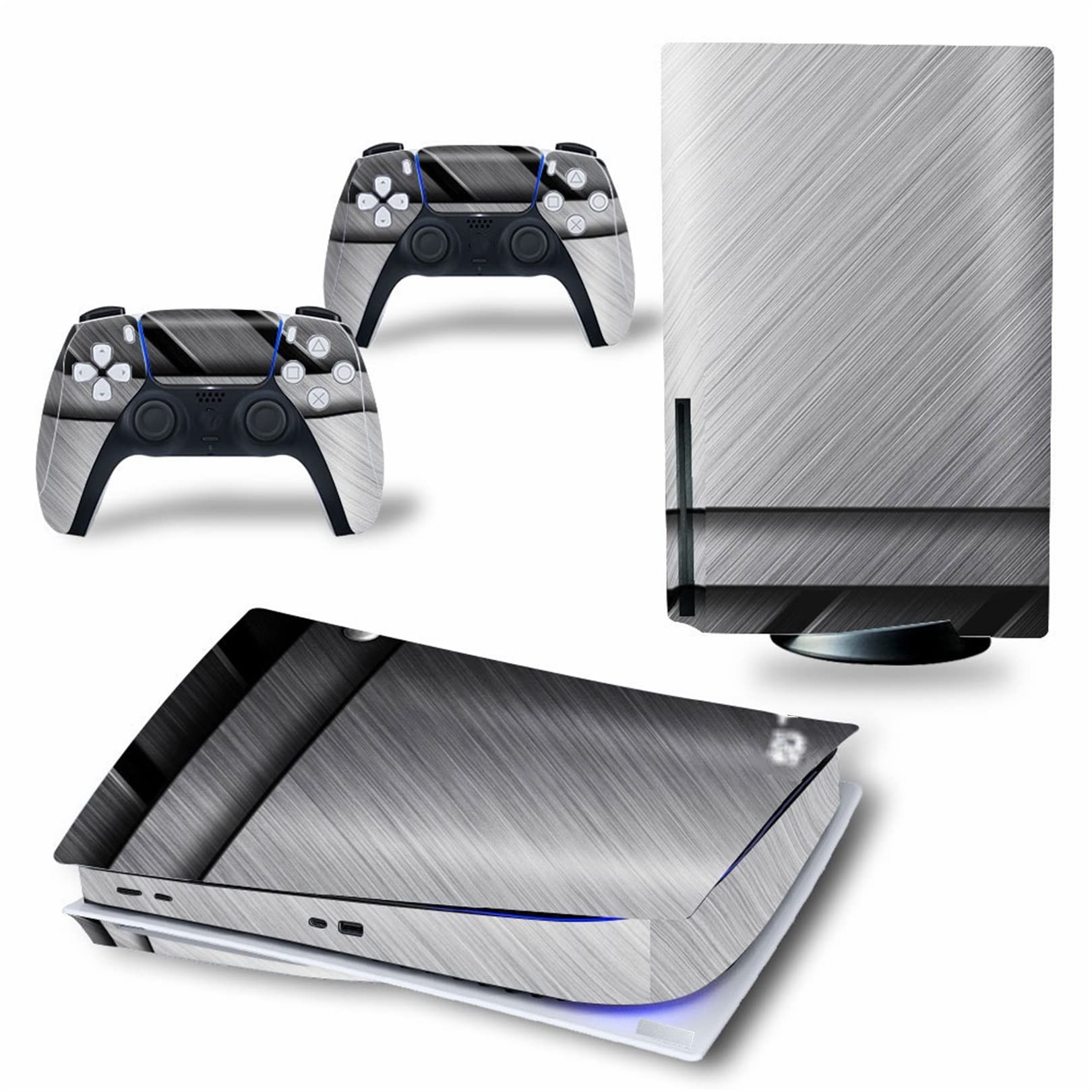 Top factory BUCEN for PS5 Skin Disc Edition & Digital Edition Console and Controller Vinyl Cover Skins Wraps Scratch Resistant, Compatible 44358 Anti Scratch (Size : Digital Edition)