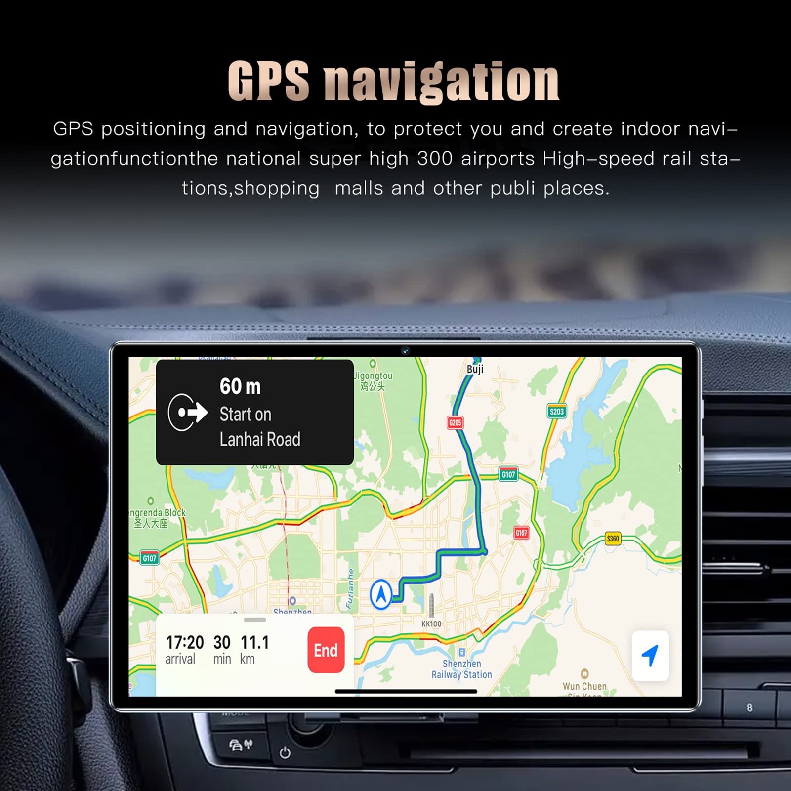 MAVIS LAVEN Gaming Tablet, 8GB RAM 128GB ROM 10in FHD IPS 8800mAh Octa Core HD Tablet 3 Card Slots with Keyboard Mouse for Family (Silver)