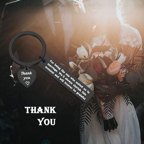 MAOFAED Wedding Officiant Gift Wedding Officiant Thank You Gift For Being The One Who United Us in Marrtage