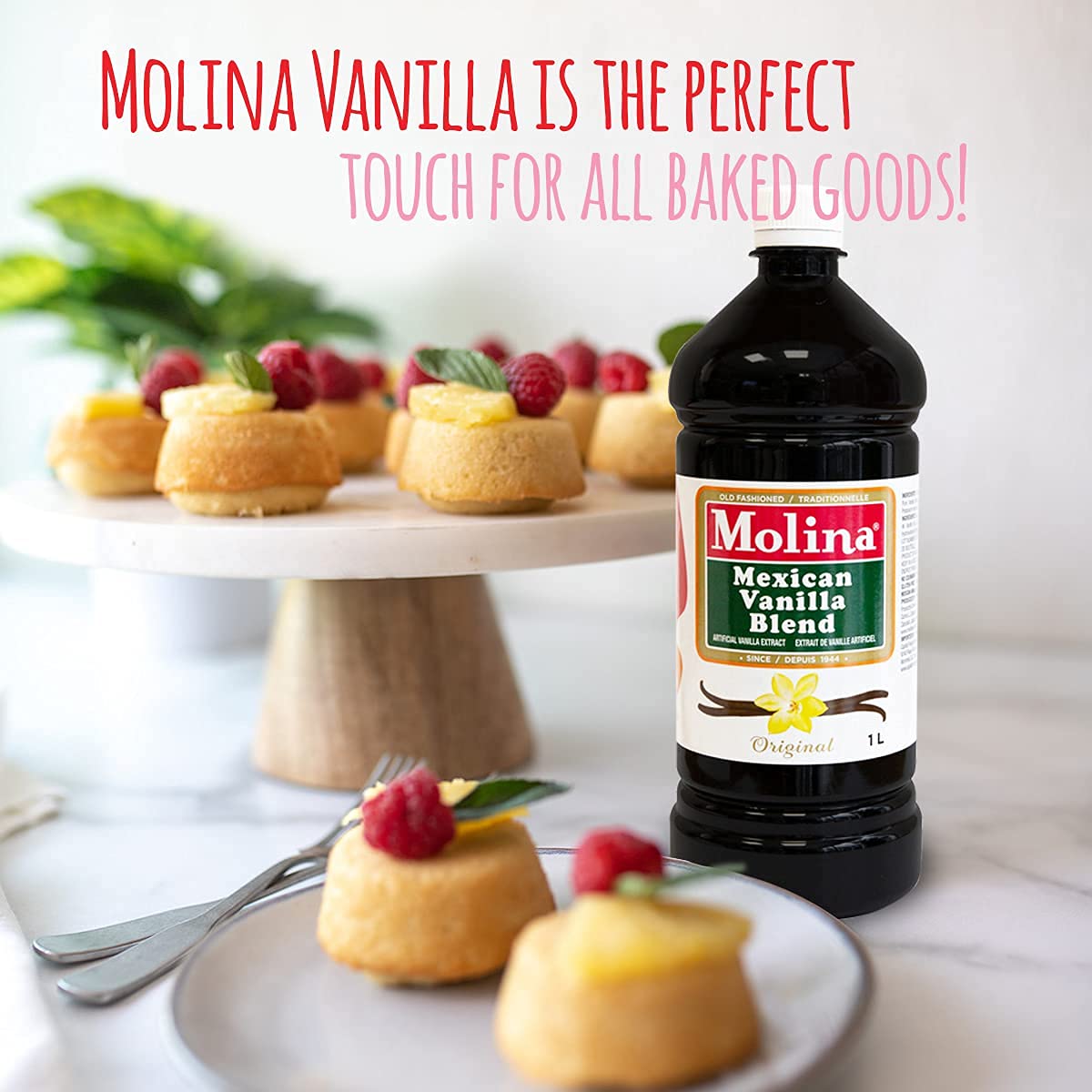 Molina Vanilla Blend 33.8oz (1l)