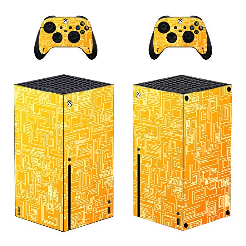 multi color Xbox Series X Skin Set Full Faceplates Skin Console & Controller Decal Stickers by FELIPE SEIJI KUBA