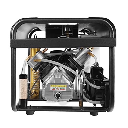 TUXING 4500Psi PCP Compressor,Electric High Pressure Pump,Built-in Water and Fan Cooling System,Two Stage Filtration Filter,Auto Stop Version,for Paintball Air Rifle Diving Scuba Tank 110V (TXEDT032)