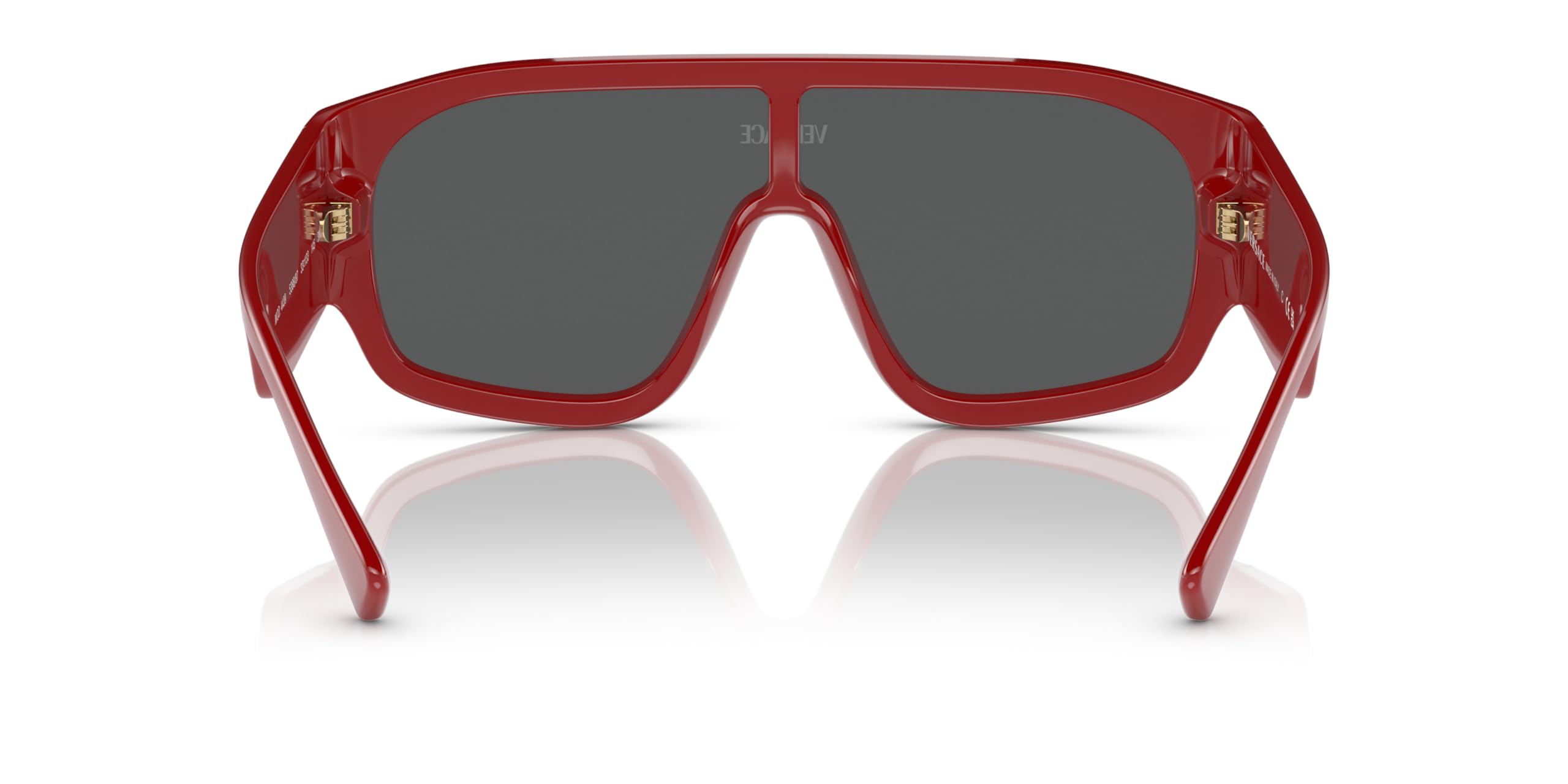 Versace Woman Sunglasses Red Frame, Dark Grey Lenses, 0MM