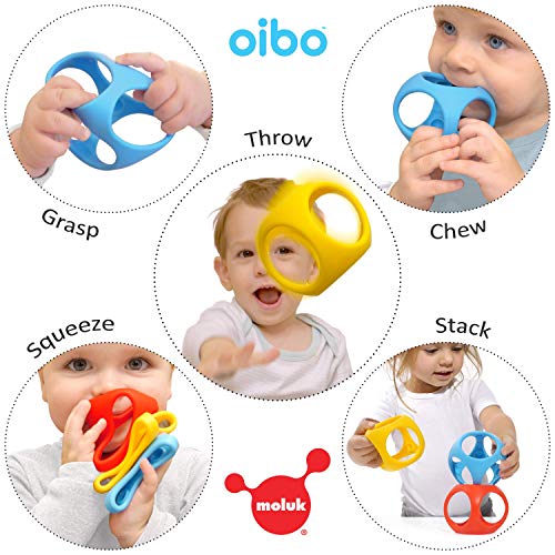 MOLUK Oibo Sensory Toy Blue Baby Toys & Gifts for Ages 0 to 11