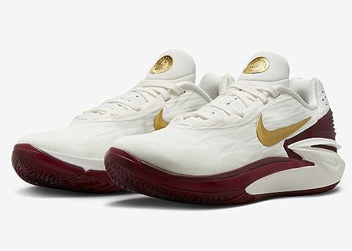 Nike AIR Zoom GT Cut 2 Women's Basketball Shoes Summit White-Metallic Gold Size 6W/4.5M