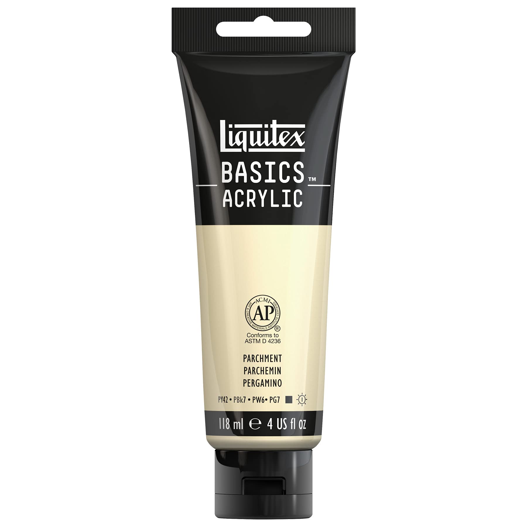 Liquitex BASICS Acrylic Paint, 118ml (4-oz) Tube, Parchment