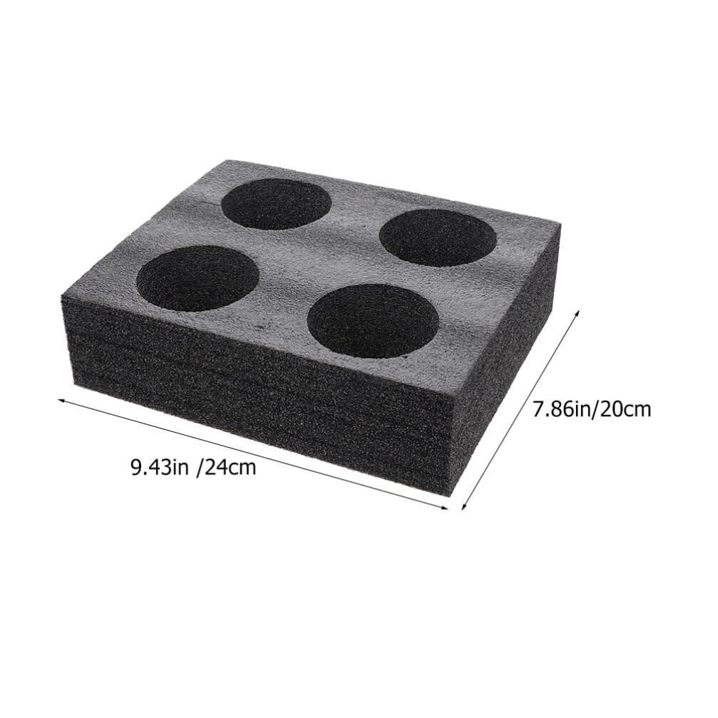 Mobestech 2 Pcs Cup Holder Tray Cupholder Tray Foam Cup Holder Beverage Cup Holder Coffee Mug Holder Stand Disposable Trays Takeout Packing Tray Drink Holder Drinks Tray Cup Carrier