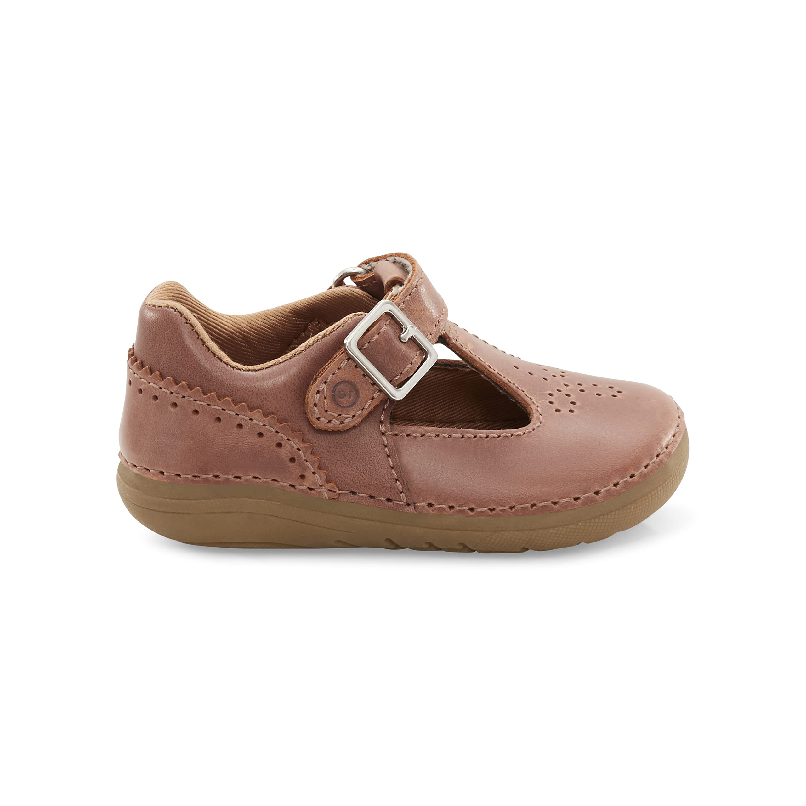 Stride Rite Baby Girls SM Lucianne Dress Shoe, Sierra, 3 Infant