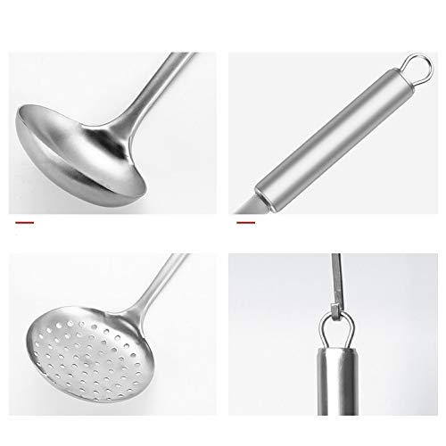Lorier 3 Piece Stainless Steel Kitchen Utensil Set Noodle Spoon Kitchen Cooking Tool Not Easily Deformed
