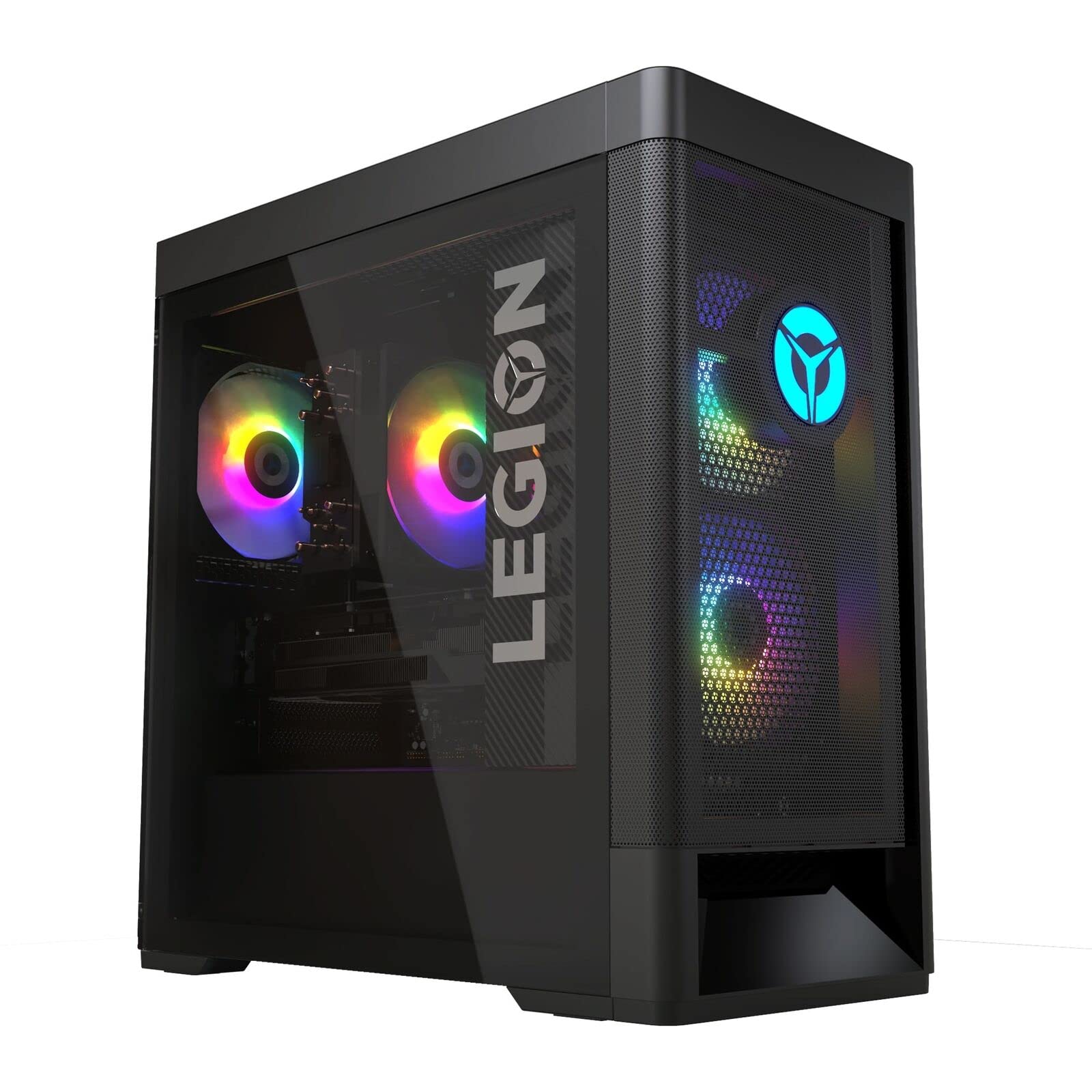 Lenovo Legion Tower T5i Gaming Desktop | Intel Core i7-11700 Processor | 16GB RAM | 1024GB SSD | NVIDIA® GeForce RTX™ 3060 Ti 8GB GDDR6 | Windows 11 Pro | Black | Bundle with Mouse Pad