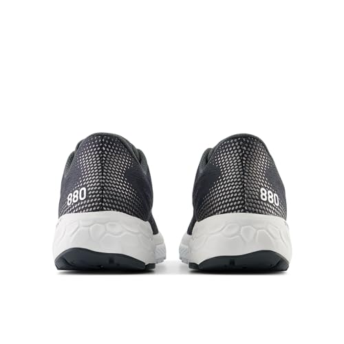 New Balance Women's W880K13 Running Shoe, Blacktop/Black/Silver Metallic, 10.5 Wide