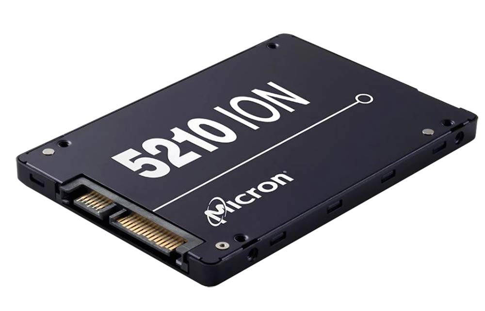 Micron 5210 Ion Enterprise Solid State Drive, 7.68TB 6Gb/s 2.5" SATA SSD, Compatible with Dell PowerEdge R440, R640, R740, R740XD, R840, R940, and T640 Servers