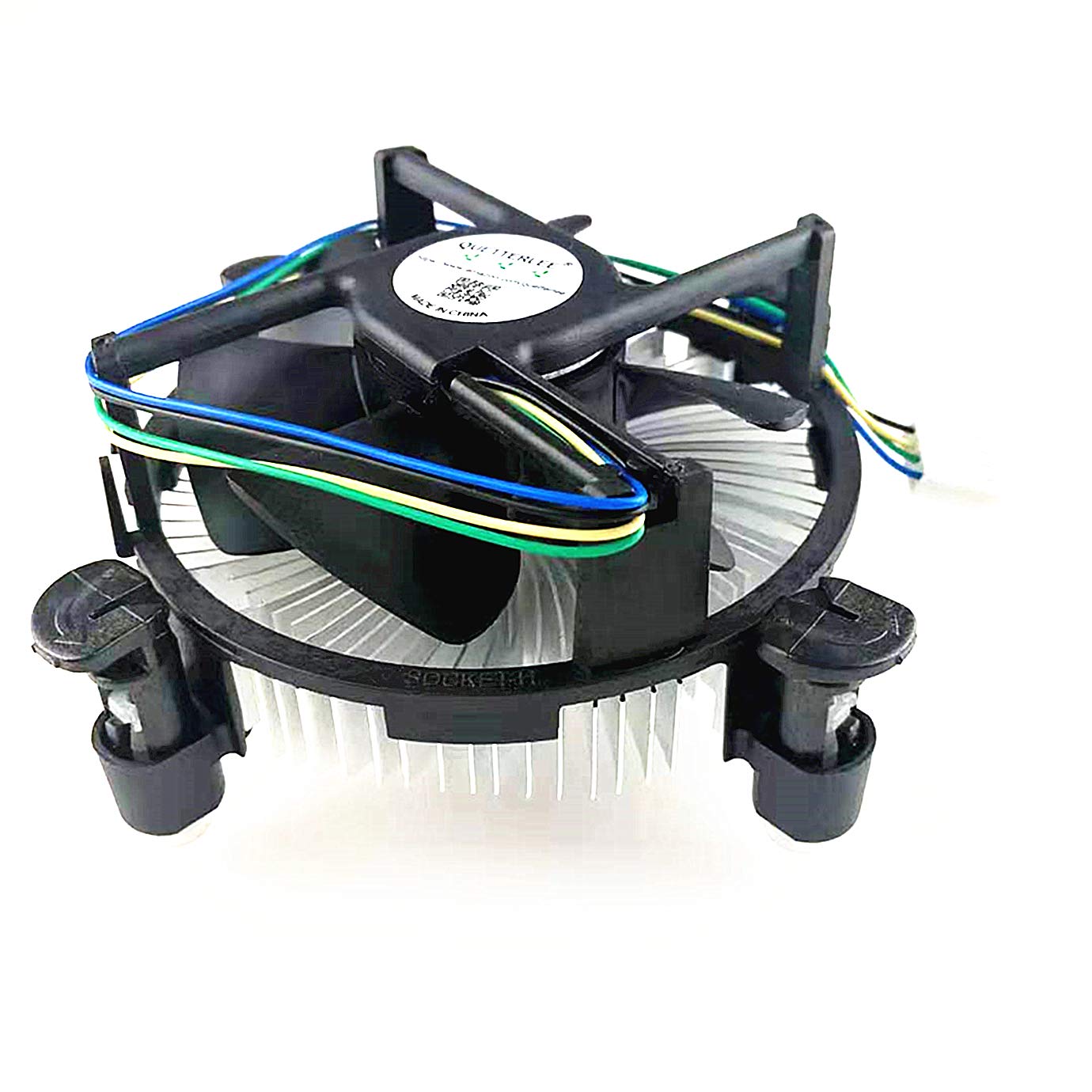 New heatsink CPU Cooling Fan for Intel i3/i5/i7 lga 115x 1150 1151 1155 1156 X3430 X3440 X3450 X3460 X3470 X3480 Series E97379-003 D34223 D75716 D95263 E18764 E33681 E97375 E97378β001 4-PIN 3.5-Inch