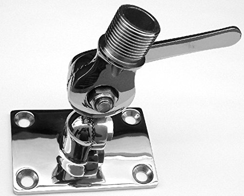 Marine Part Depot Heavy-Duty Stainless Steel Antenna Mount W/Handle