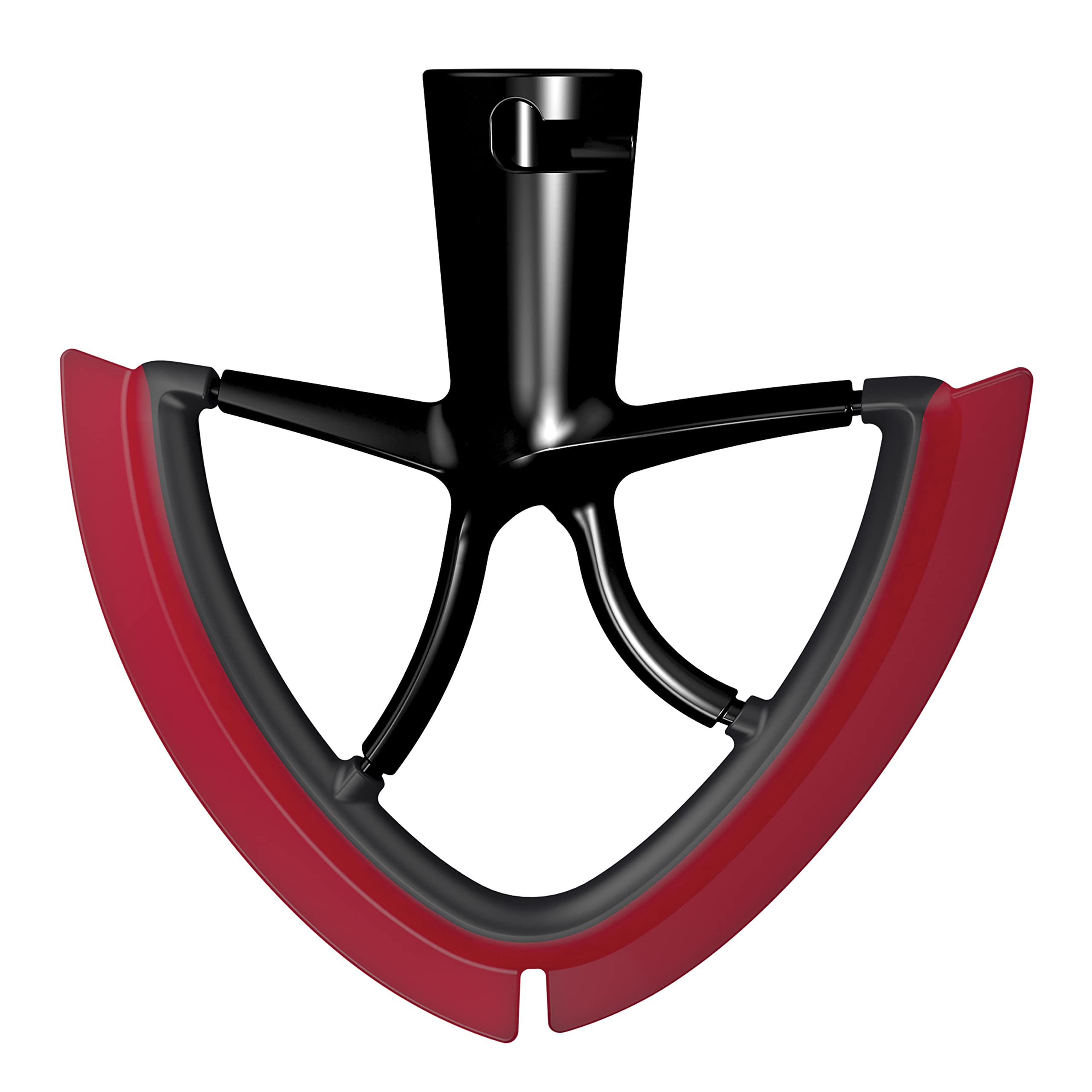 New Metro Design Beater Blade Metal TH-MR Compatible with KitchenAid 4.5-5 Qt Tilt-head Stand Mixer, Red