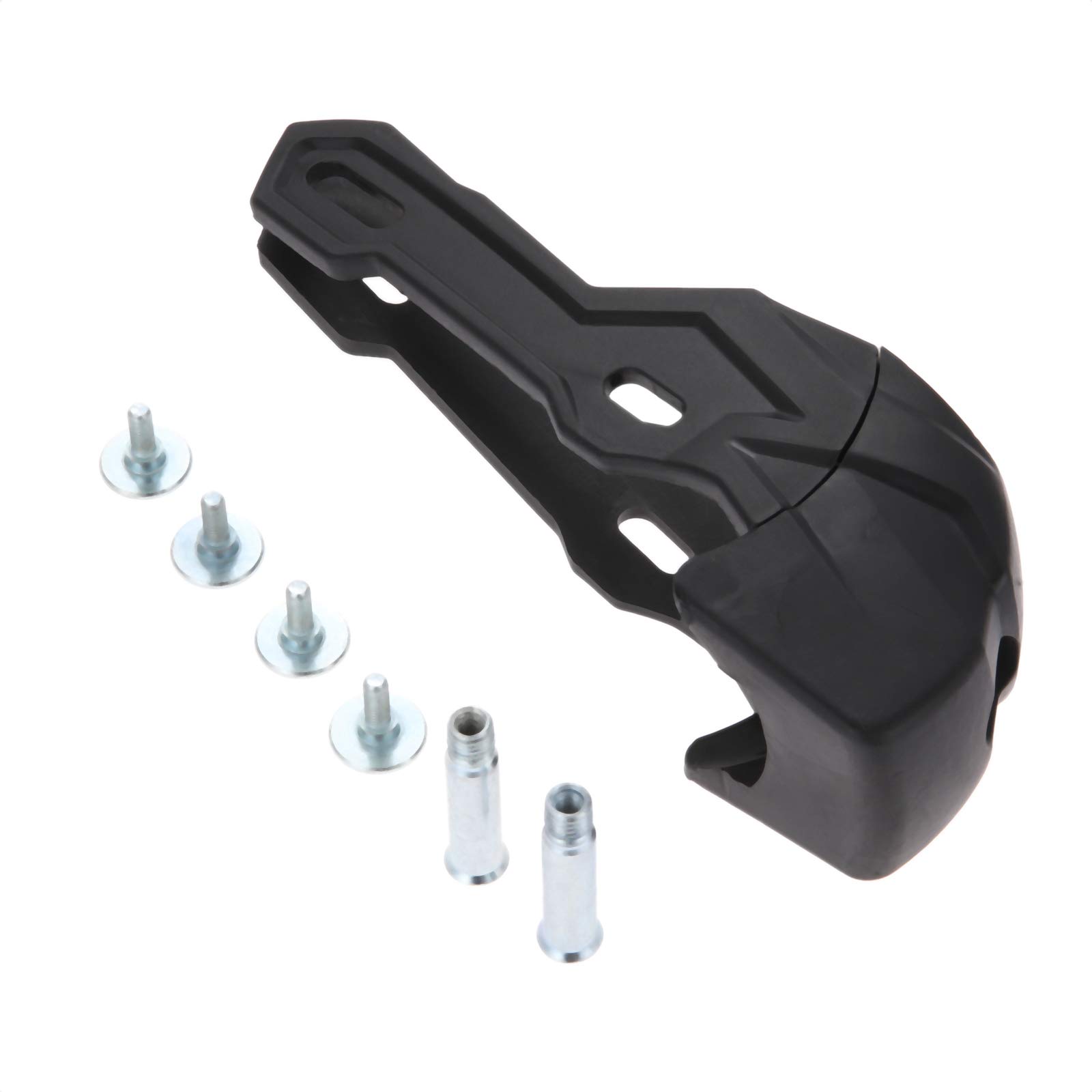 MUXSAM 1Pc Roller Skate Brakes Block Pad, Universal Skating Safety Brake Pad, Non-Slip Brake Pad Skateboard Parts for Inline Roller Skate(Black)