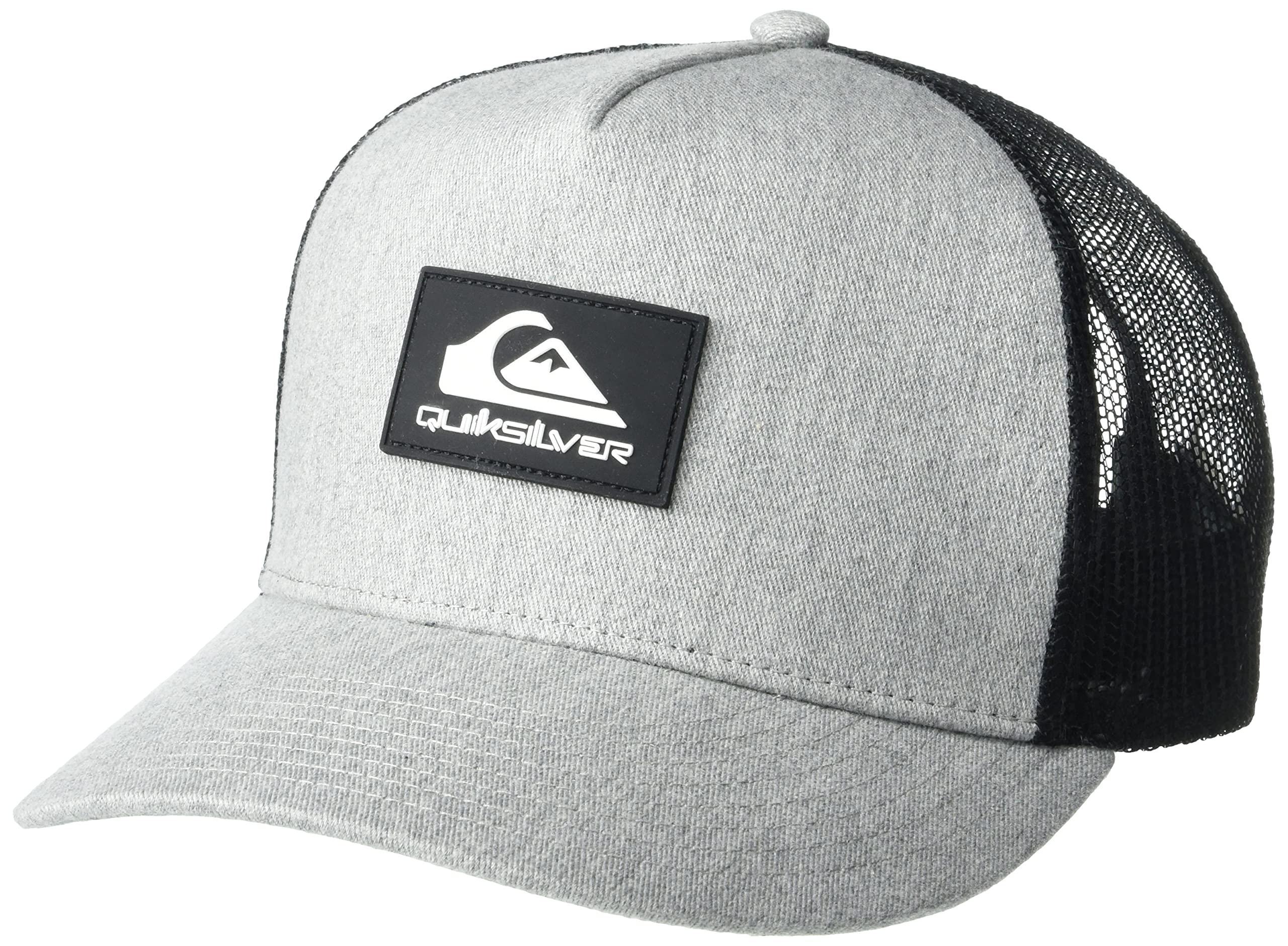 Quiksilver Men's Omni Lock Snapback Trucker Hat, Heritage Heather, One Size