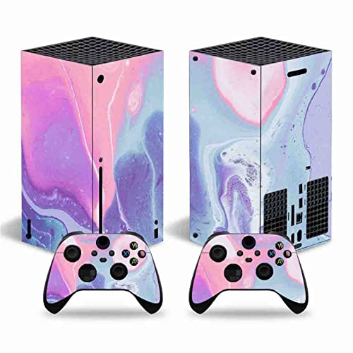Top factory Skin Decal Protective Vinyl Skin Decal Cover for Series X Console Skins Wrap Sticker with Two Free Wireless Controller Decals 95493 Decal