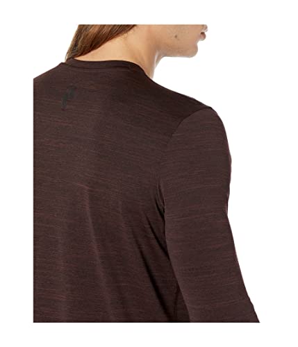 Skechers On The Road Long Sleeve Tech Tee Raisin XL