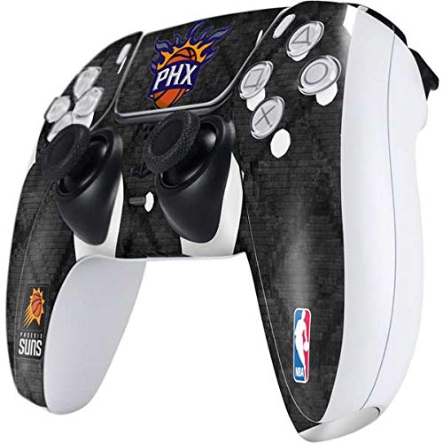 Skinit Decal Gaming Skin Compatible with PS5 Controller - Officially Licensed NBA Phoenix Suns Dark Rust Design