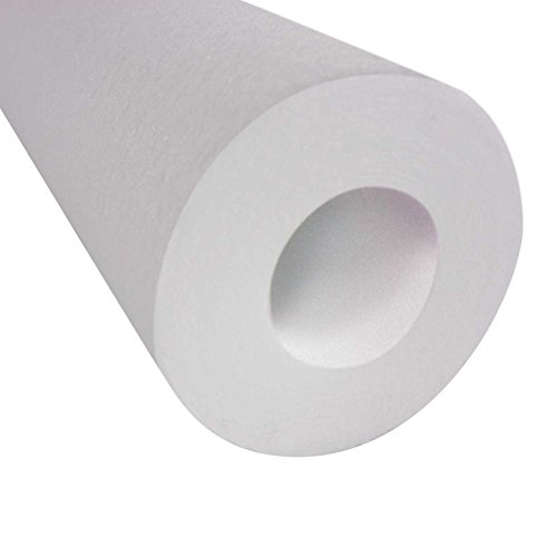Tier1 1 Micron 10 Inch x 2.5 Inch | Spun Wound Polypropylene Whole House Sediment Water Filter Replacement Cartridge | Compatible with Pentek P1, PX01-9-78, SDC-25-1001, Home Water Filter