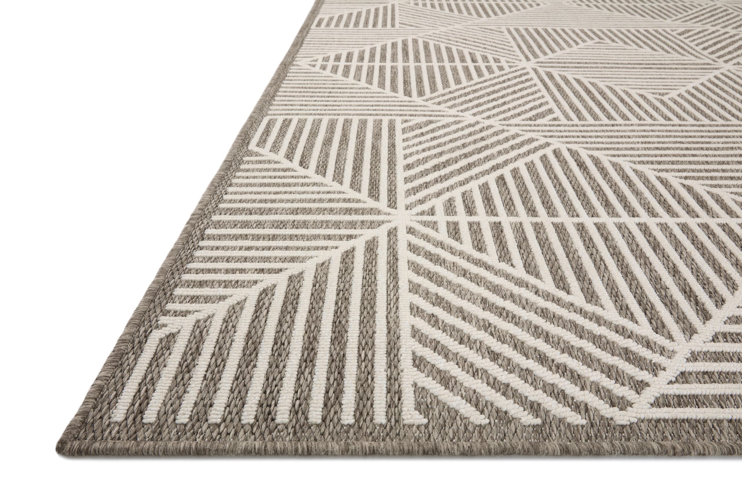 Loloi II Rainier Collection RAI-03 Natural/Ivory 9'-2" x 12'-2" Area Rug