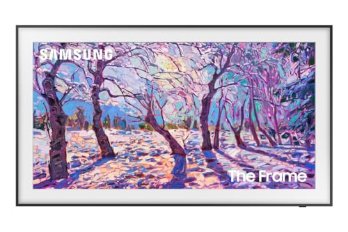 SAMSUNG 65-Inch Class QLED 4K The Frame LS03B Series, Quantum HDR, Art Mode, Anti-Reflection Matte Display, Slim Fit Wall Mount Included, Smart TV w/ Alexa Built-In (QN65LS03BAFXZA)
