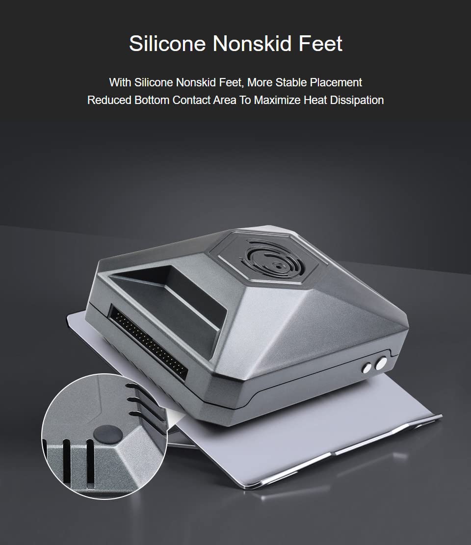 Waveshare Aluminum Case for Jetson Nano Developer Kit with GPIO Adapter ONLY for Waveshare Jetson-Nano-DEV-KIT