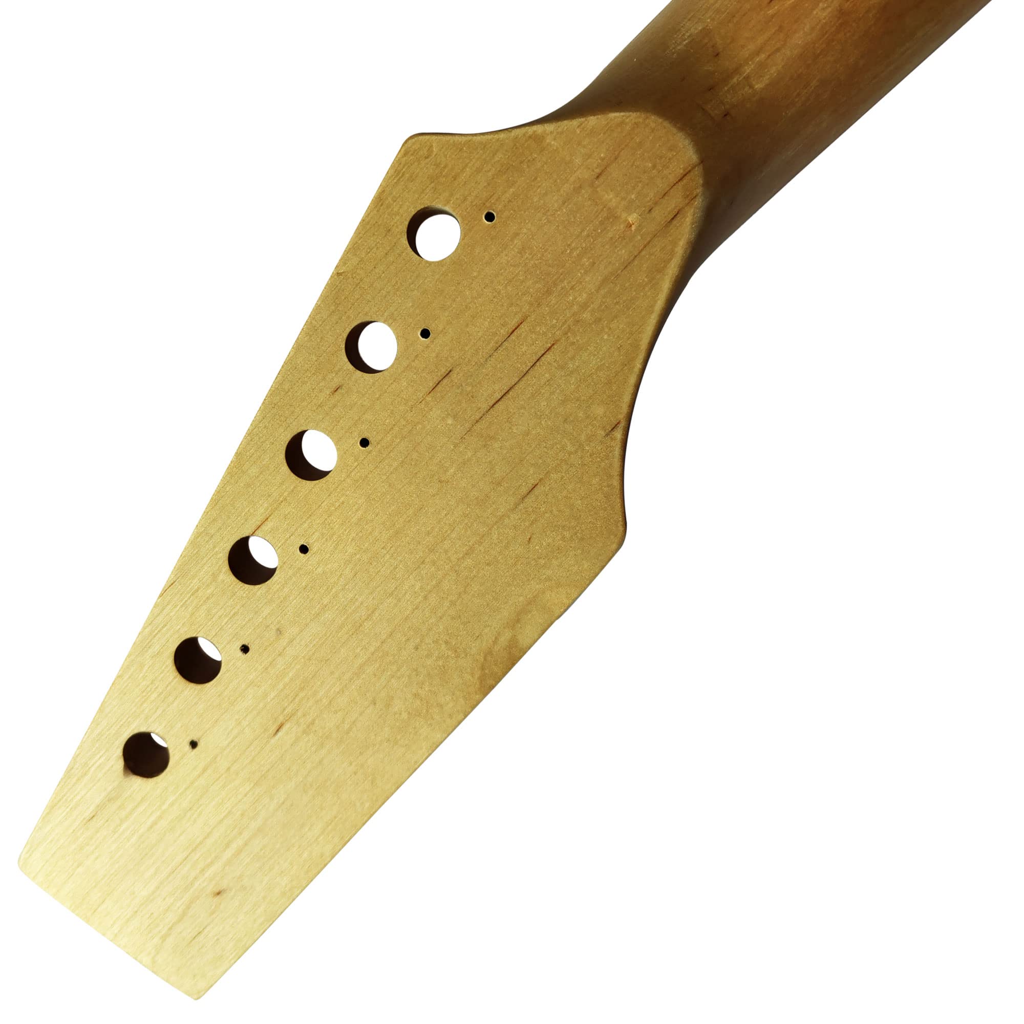 TL Style DIY Unfinished 6 String Electric Guitar Kit Basswood Body With Sanding Sealer,Maple Neck Rosewood Fingerboard,Includes All Parts