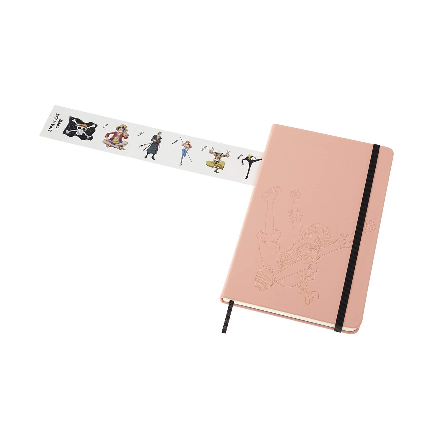 Moleskine Limited Edition One Piece Notebook, Hard Cover, Large (5" x 8.25") Ruled/Lined, Rubber, 240 Pages