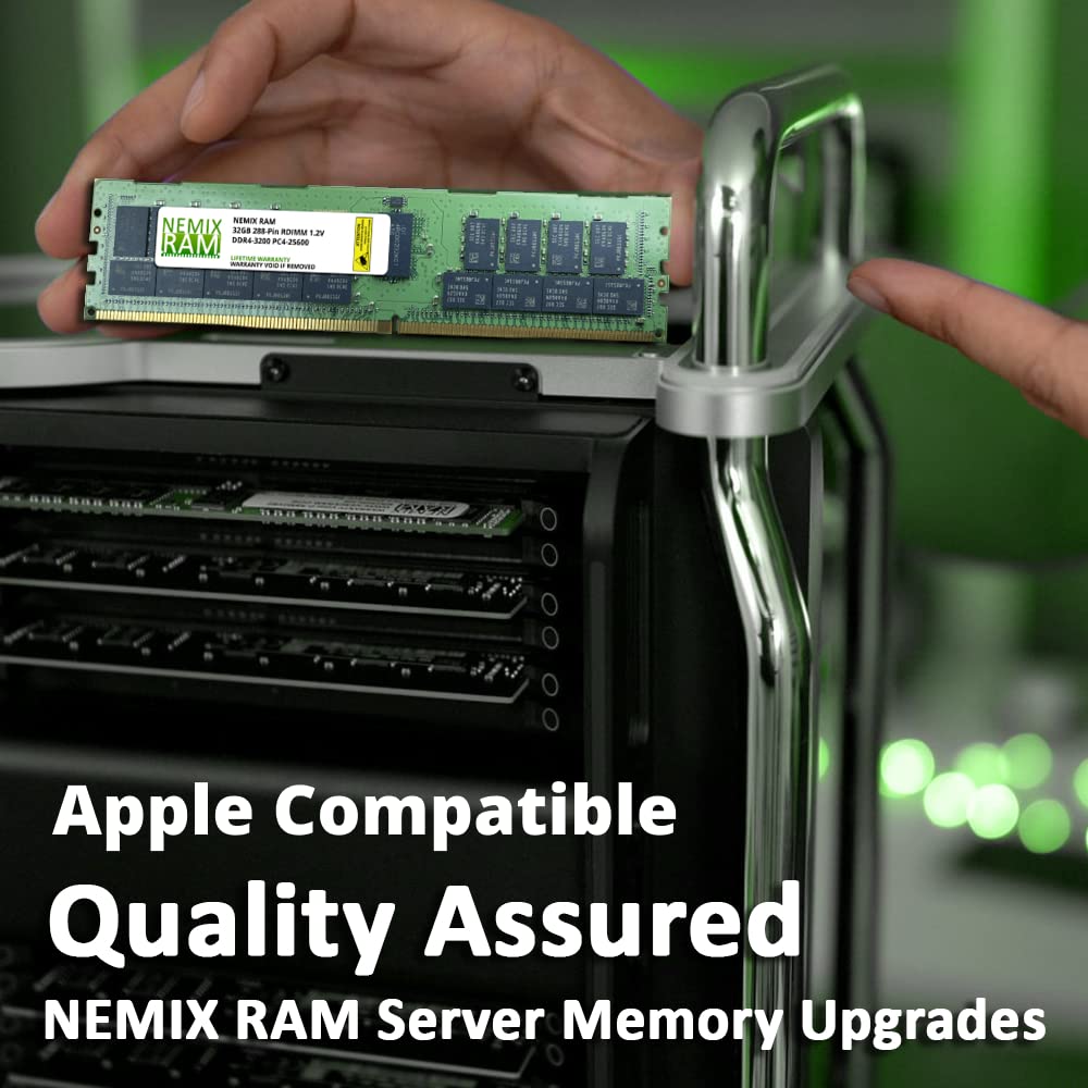 NEMIX RAM 64GB 4X16GB Mac Pro 2013 Compatible Memory DDR3-1866 PC3-14900 Upgrade Kit
