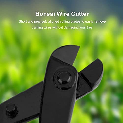 Yosoo Branch Cutter, 8.27Inch Professional Grade Manganese Steel Bonsai Cutter Multi-functional Alloy Wire Cutters Black