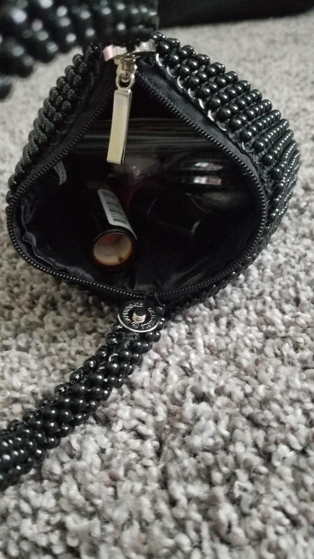 Metme 1920s Flapper Handbag Clutch Gatsby Crystal Handbag Roaring 20s Evening Clutch Bag 1920s Gatsby Costume Accessories